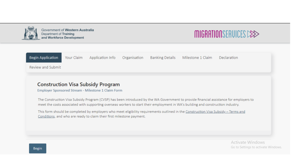Golden Opportunity: Australian Government Construction Visa Subsidy ...